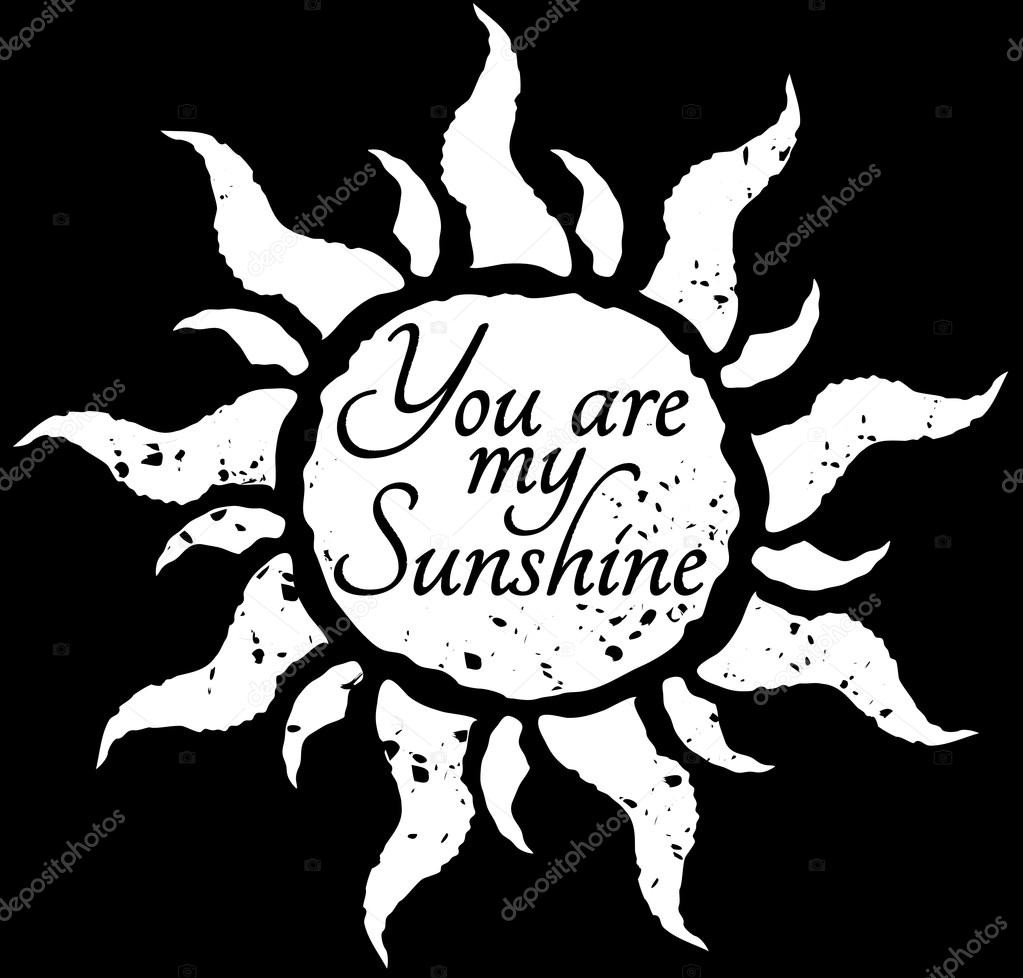 Sun with hand drawn typography poster. Stock Vector Image by ©Y ...