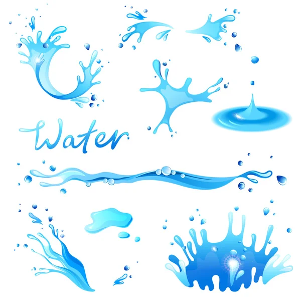 100,000 Water splash Vector Images | Depositphotos