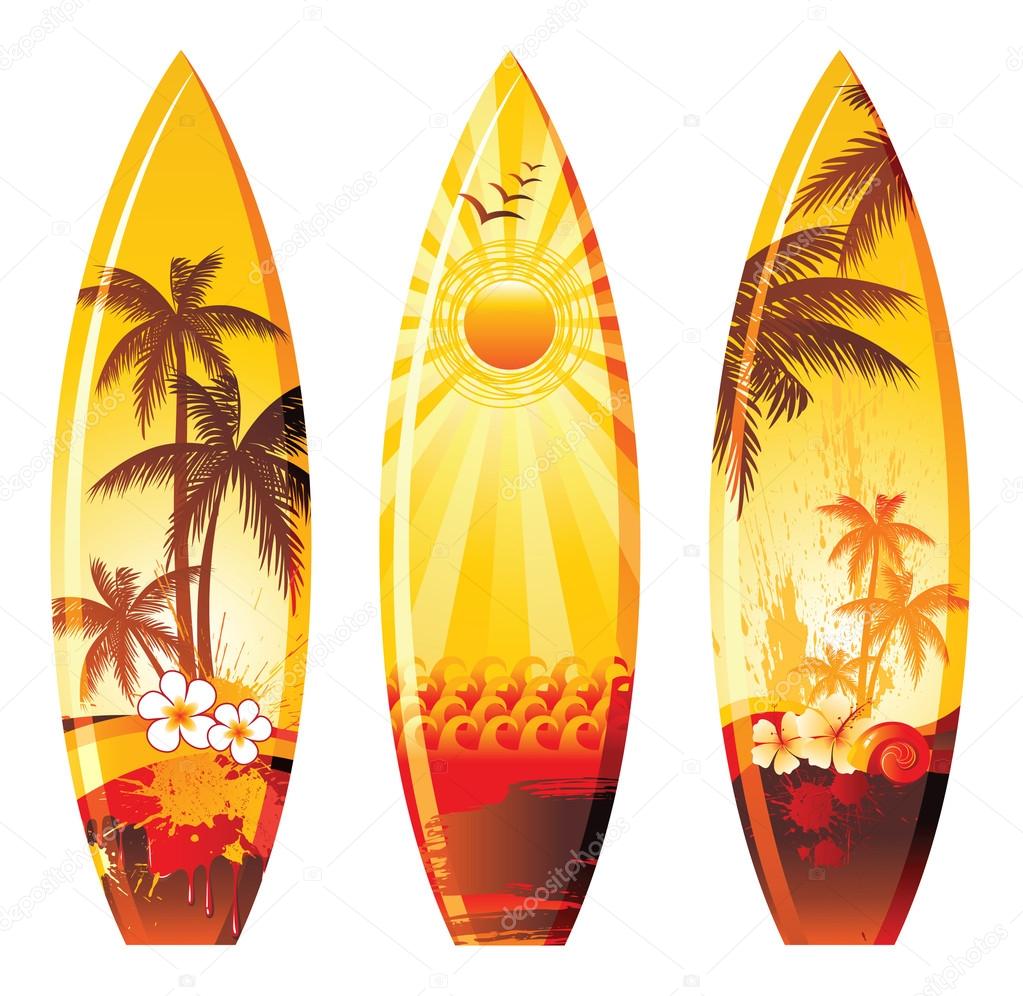 Surfboard Vector