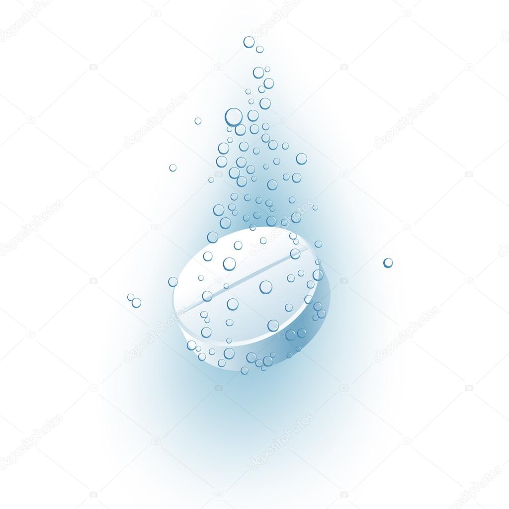 Comprimido efervescente Vector de stock por ©mart_m 63382421