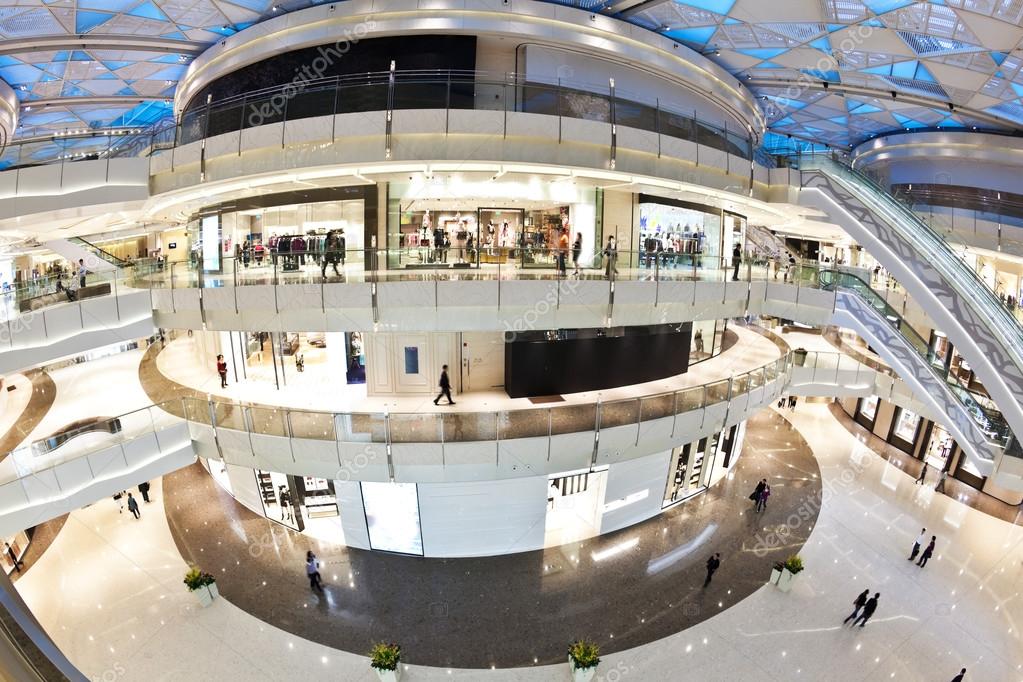Modern shopping mall — Stock Photo © ymgerman #64913969