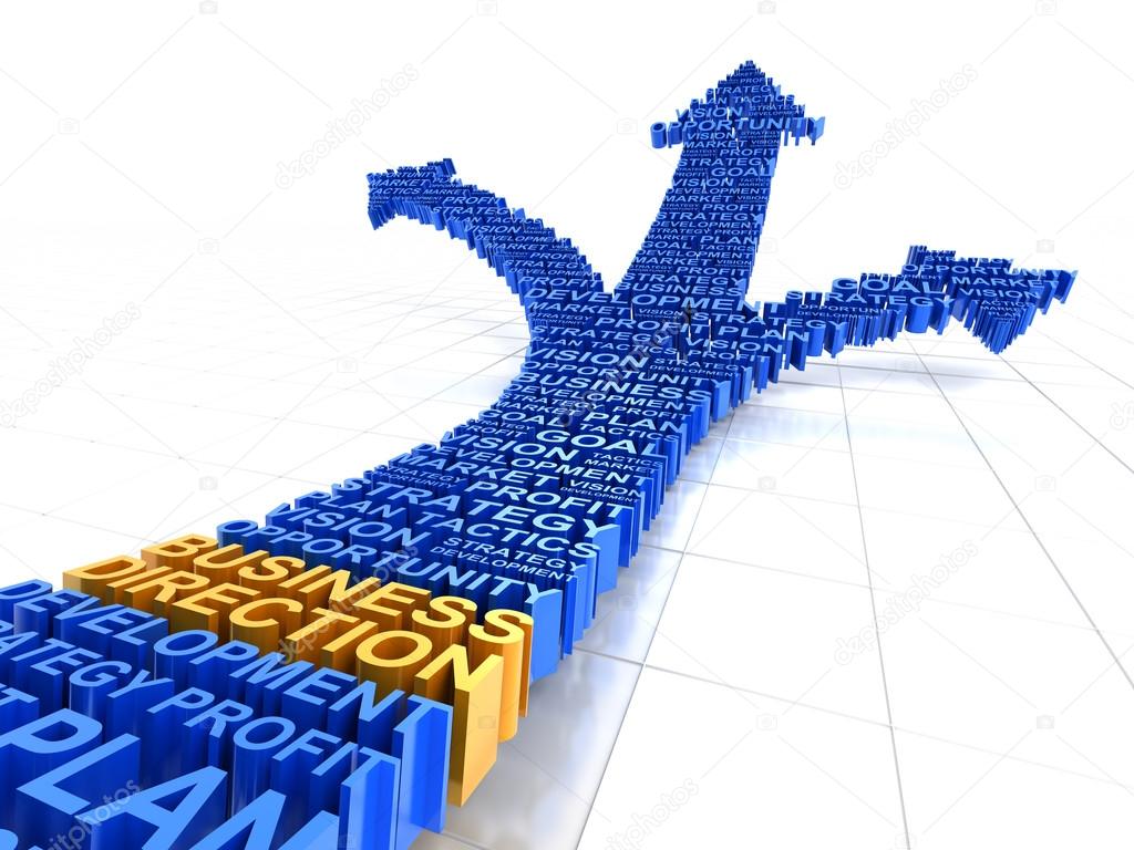Business direction — Stock Photo © ymgerman #71429101