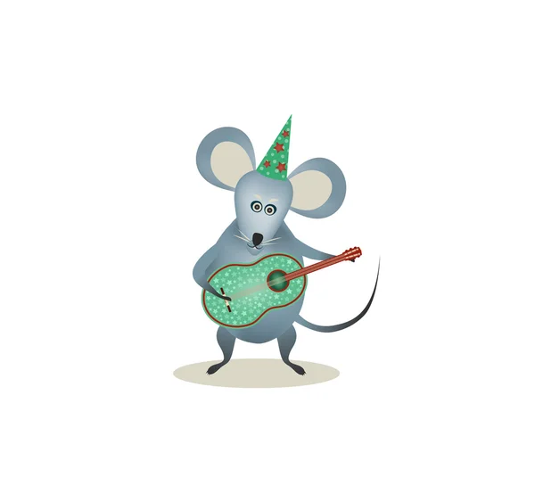 Mouse with guitar Vector Art Stock Images | Depositphotos