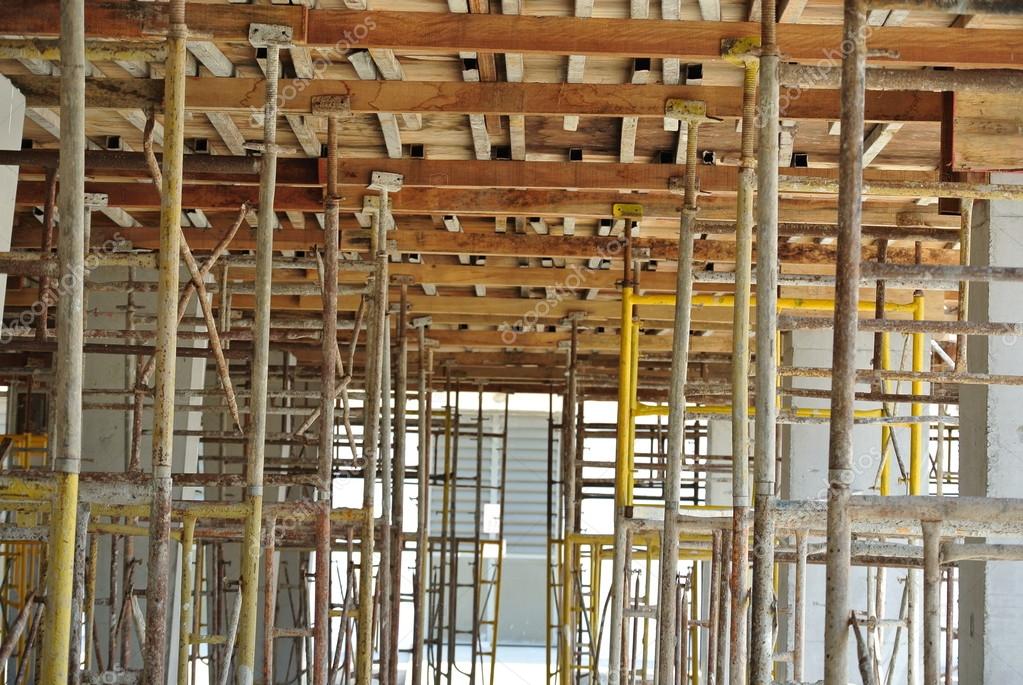 Scaffolding erected to support slab formwork Stock Photo by ... Scaffolding erected to support slab formwork Stock Photo by ...