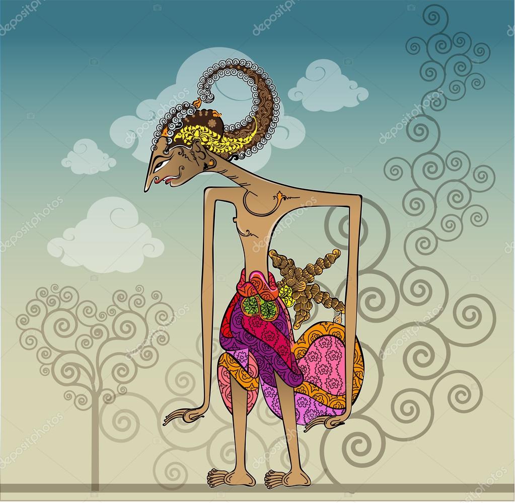 Vector, Arjuna shadow puppets Stock Vector Image by ©msjeje #92822622