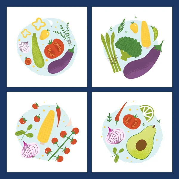 100,000 Healthy food collage Vector Images | Depositphotos