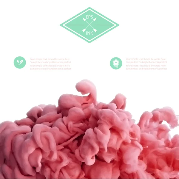 Equalizer of vector purple ink in water — Stock Vector © AnaWhite #48236233