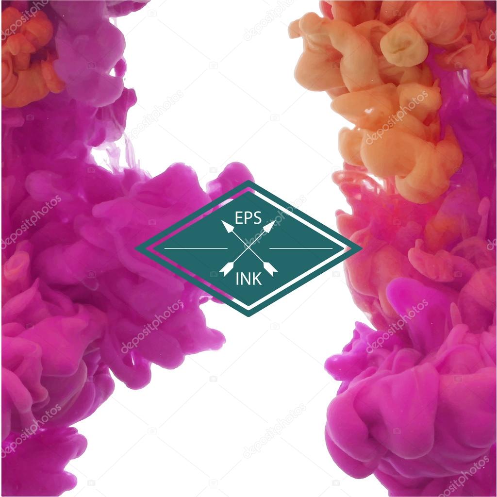 Ink swirling in water Stock Vector Image by ©NatalieDuvanova #60451833