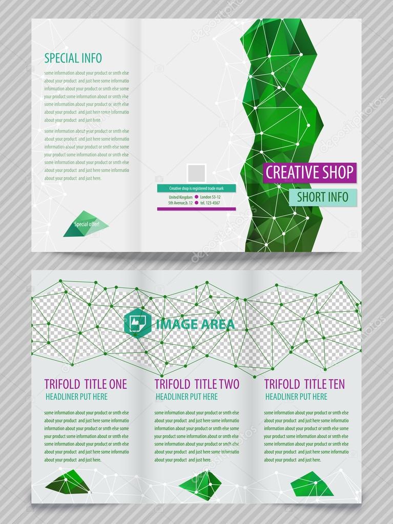 Flyer set for trifold brochure Stock Vector Image by ©NatalieDuvanova ...