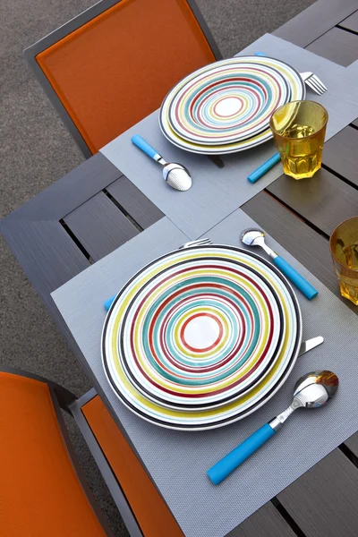 Plastic table set Stock Photos, Royalty Free Plastic table set Images ...