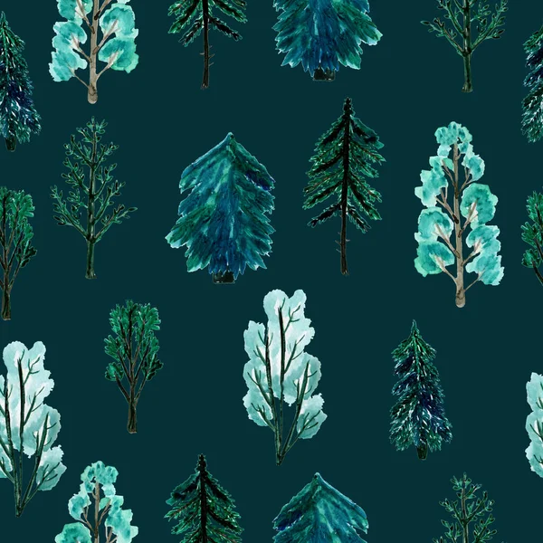 Forest trees pattern Stock Photos, Royalty Free Forest trees pattern ...