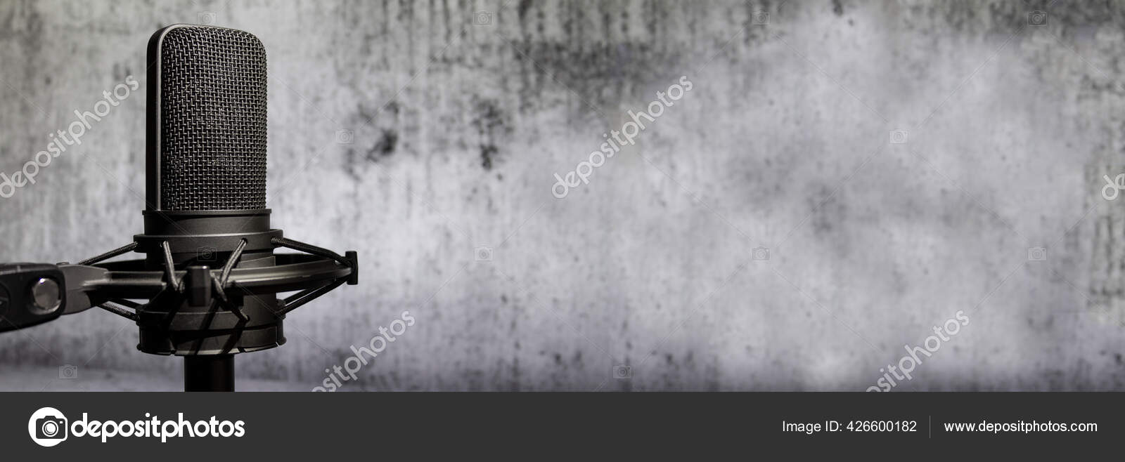 Recording Studio Microphone Wallpaper