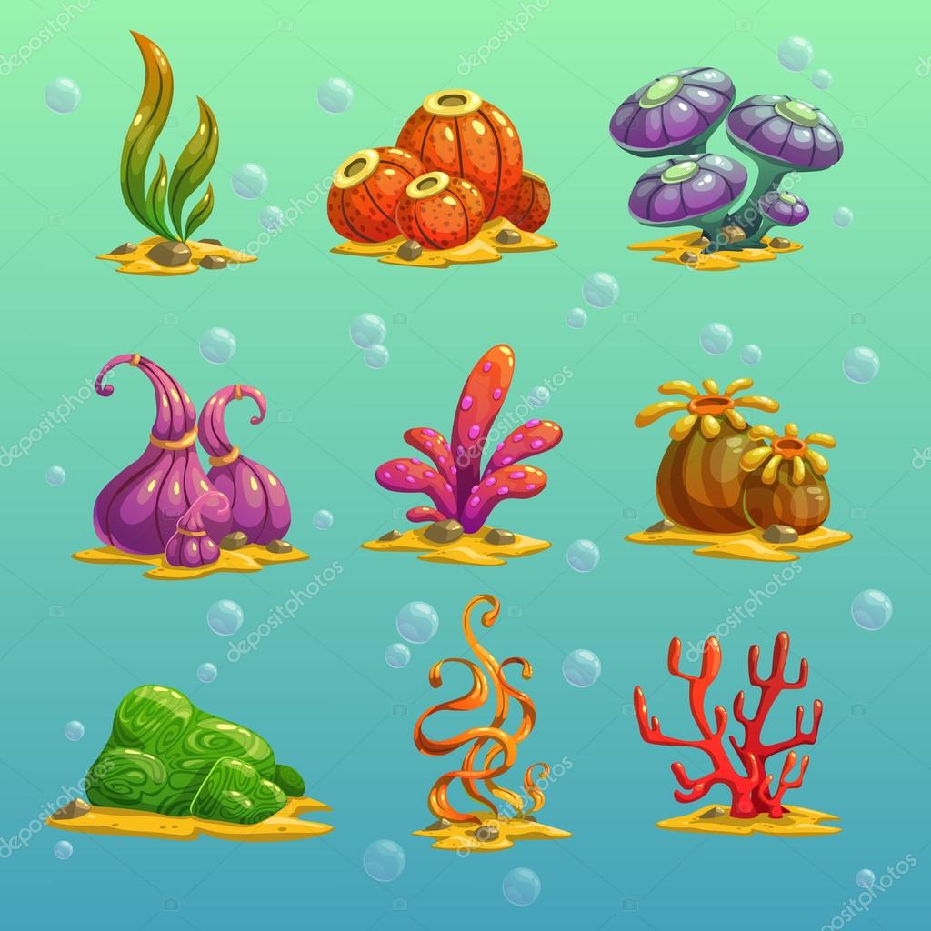 Algae Stock Vector Image by ©lilu330 #60365593