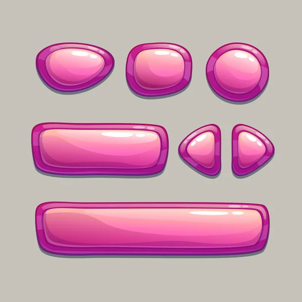 Orange cartoon buttons Stock Vector Image by ©lilu330 #65097929