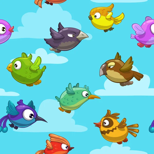 Images Of Birds Cartoon Vector cartoon birds Free vector in Adobe ...