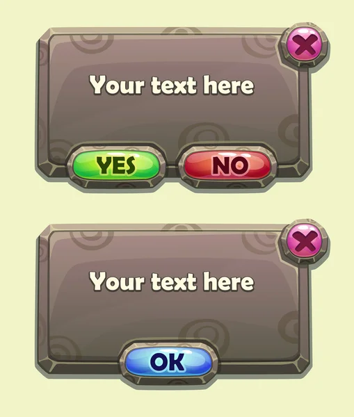 Game panel Vector Art Stock Images | Depositphotos