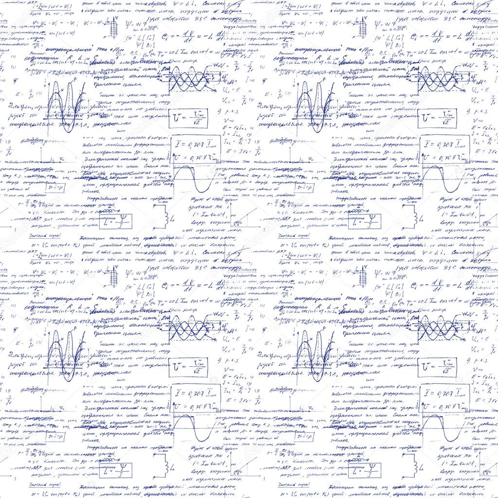 Math seamless pattern with handwriting — Stock Photo © goldenshrimp ...