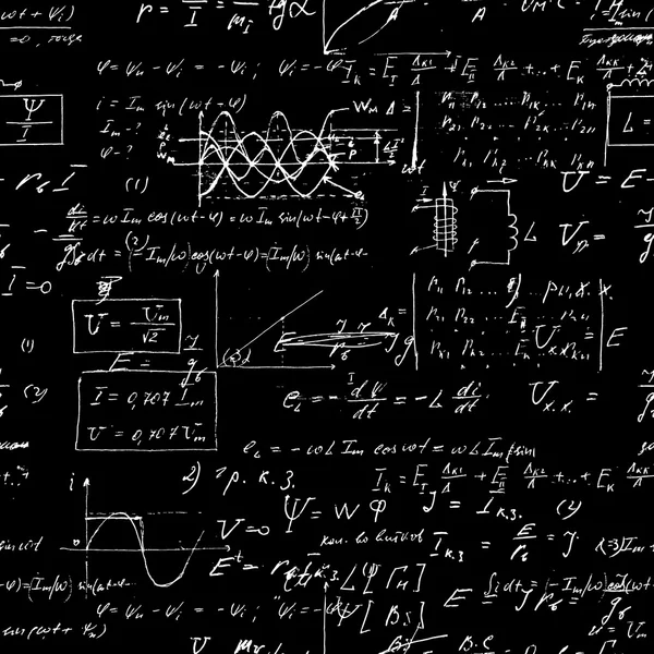 Seamless pattern of mathematical operations Stock Photo by ...