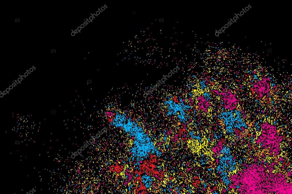 Colorful falling confetti Stock Vector by ©goldenshrimp 120749780