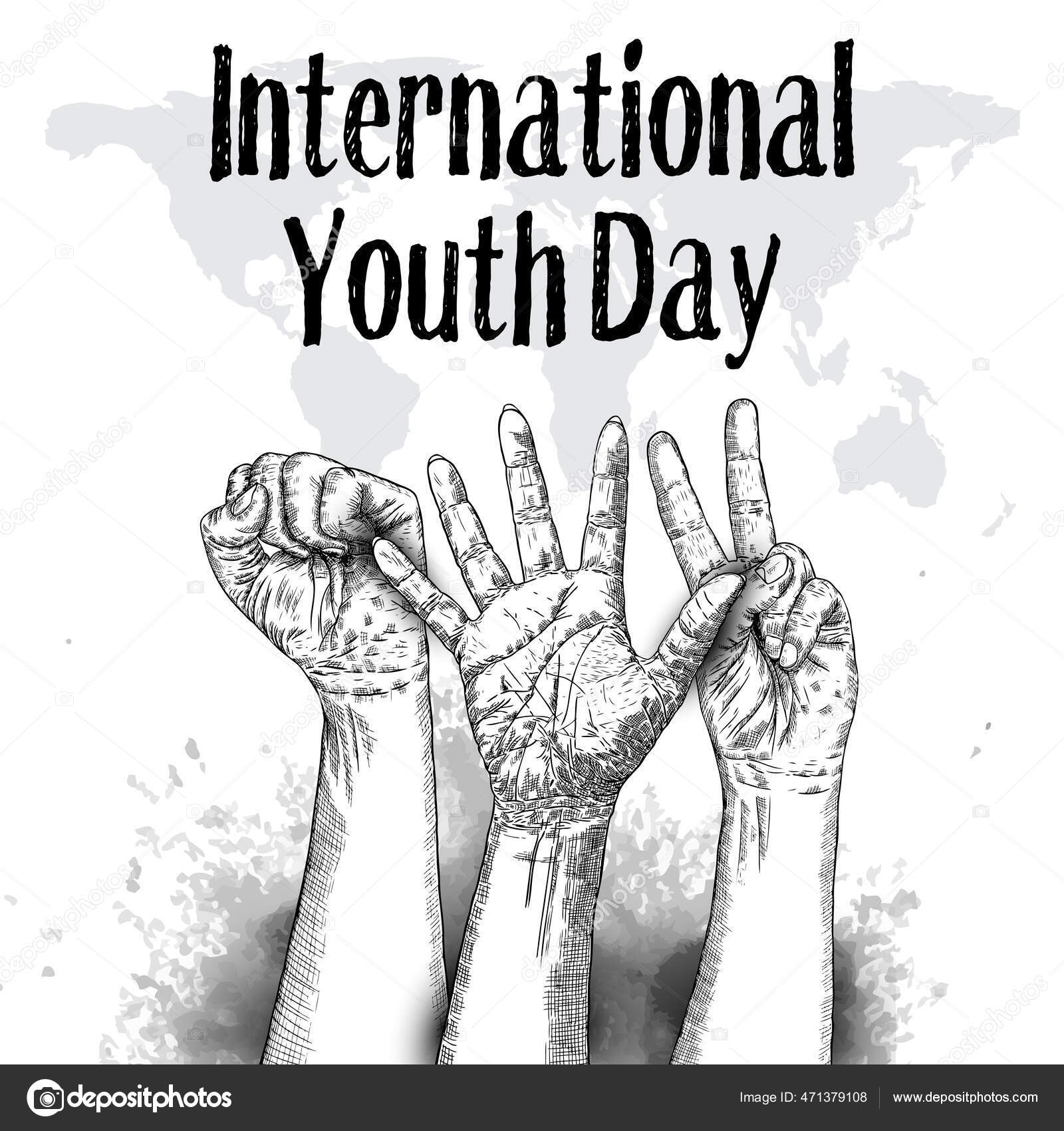 International Youth Day Iyd Awareness Day Designated United Nations ...