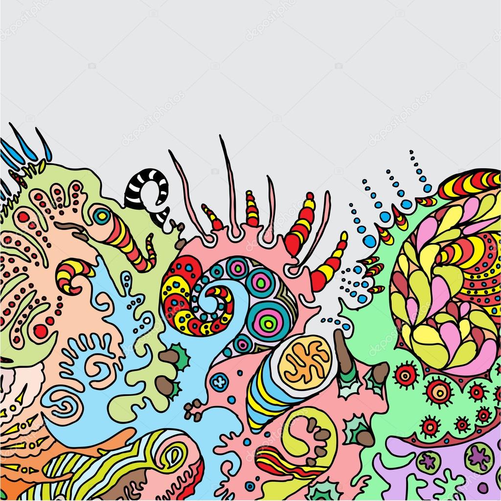 Abstract background sketch with copyspace Stock Vector by ©goldenshrimp ...