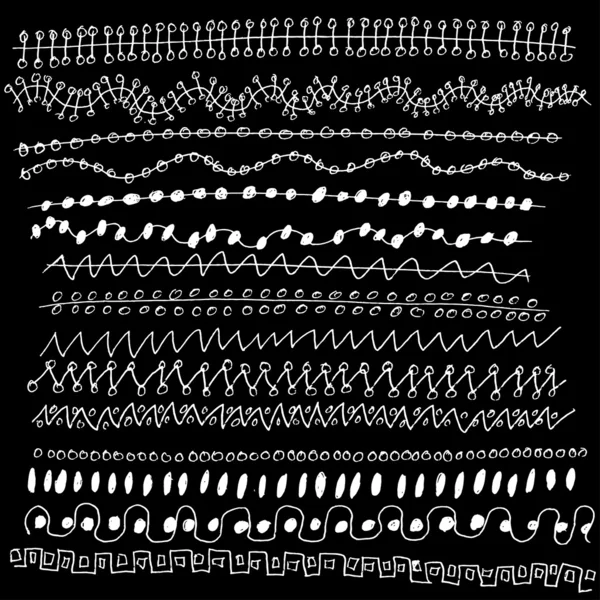 Line border set — Stock Vector © goldenshrimp #63868049