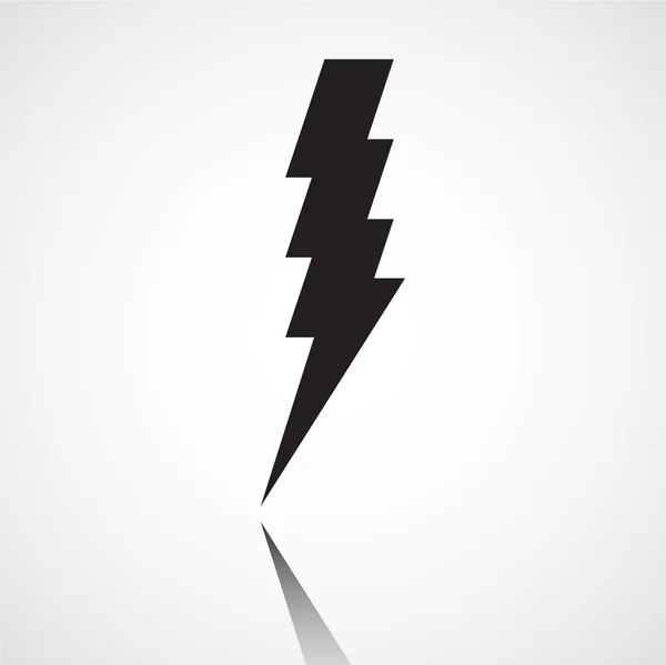 Black Lightning bolt Stock Vector Image by ©goldenshrimp #61578241