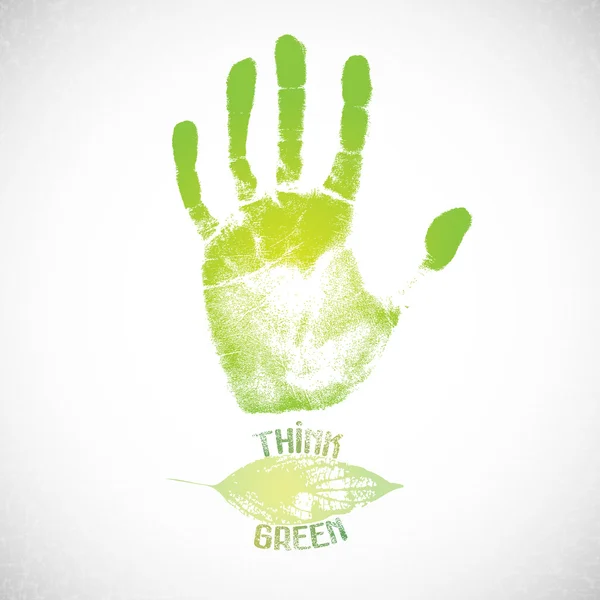 Go Green. Hand with words cloud about environmental conservation ...