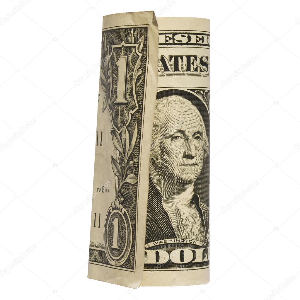 Bankovka jeden dolar — Stock Fotografie © goldenshrimp #65106809