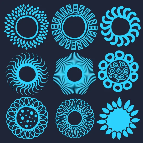 Light blue logos Stock Vector Image by ©goldenshrimp #71398317