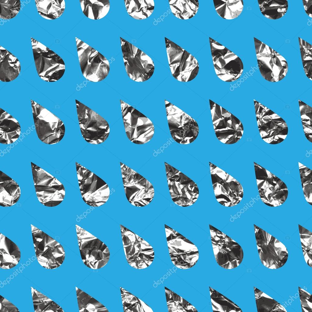 The pattern of blue drops of rain Stock Vector by ©goldenshrimp 81429562