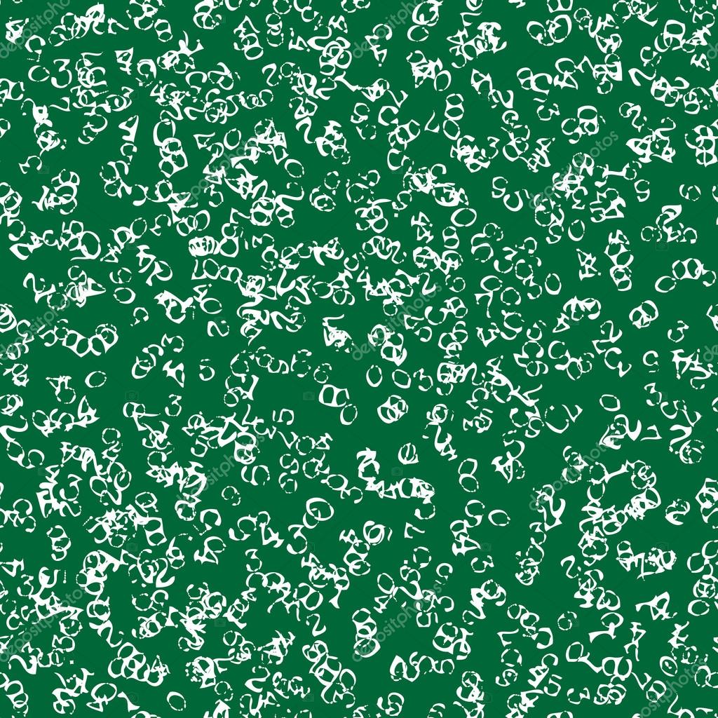 Seamless numbers pattern Stock Vector Image by ©goldenshrimp #81434400