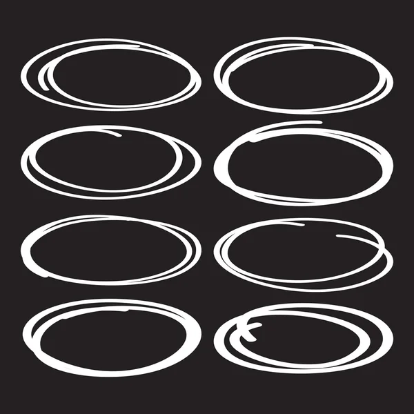 Handwrite circle Vector Art Stock Images | Depositphotos
