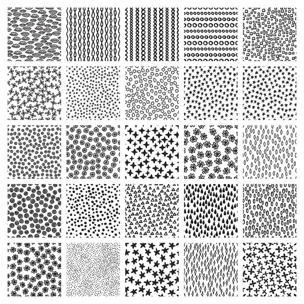 Vector set of seamless patterns. — Stock Vector © goldenshrimp #93884180