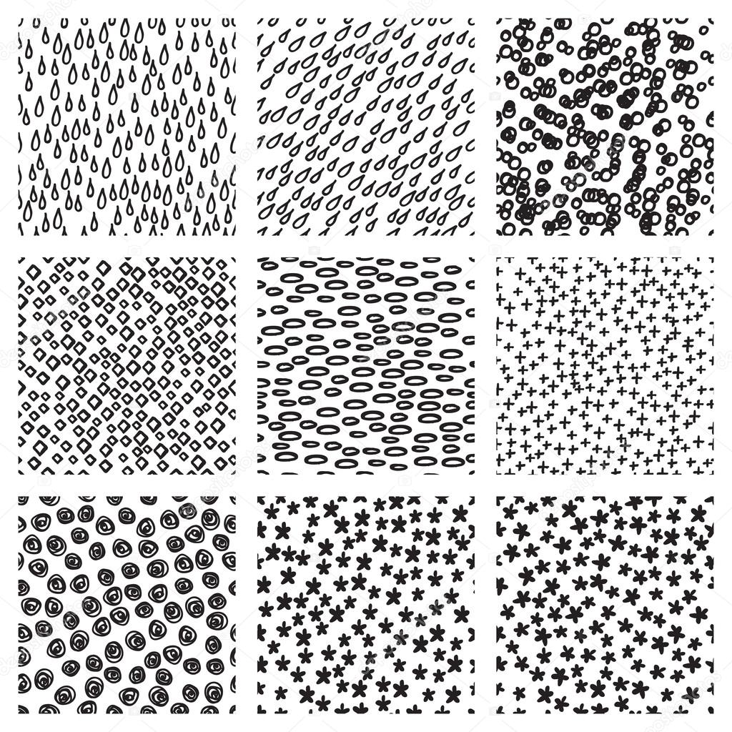 Hand drawn texture pattern Stock Vector Image by ©goldenshrimp #93884154