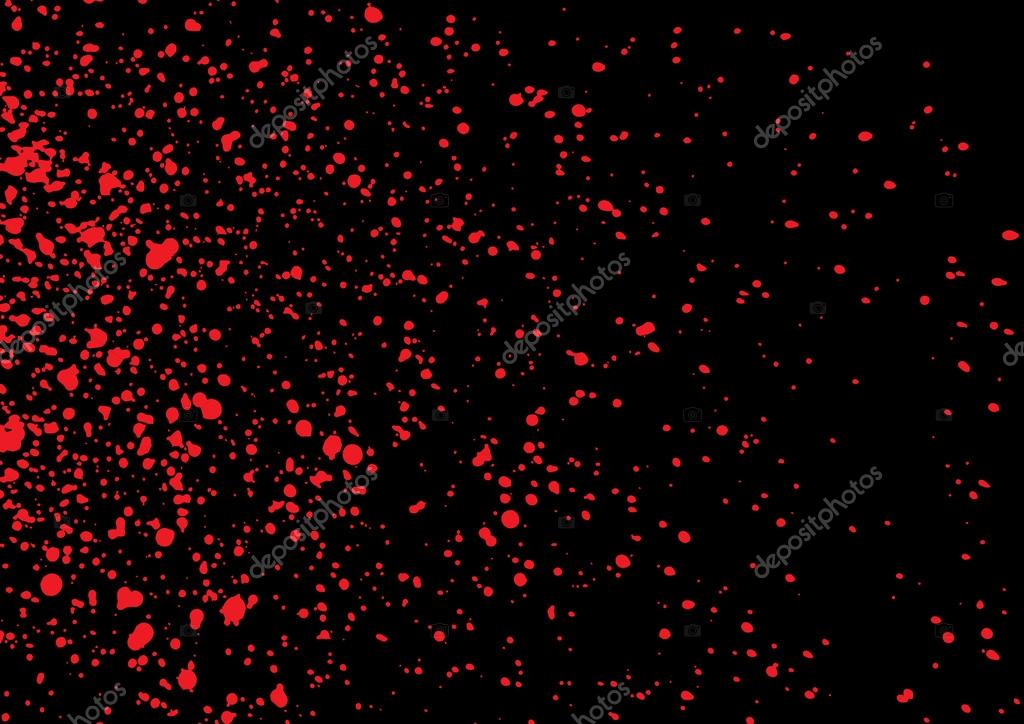 Red Splatter Background