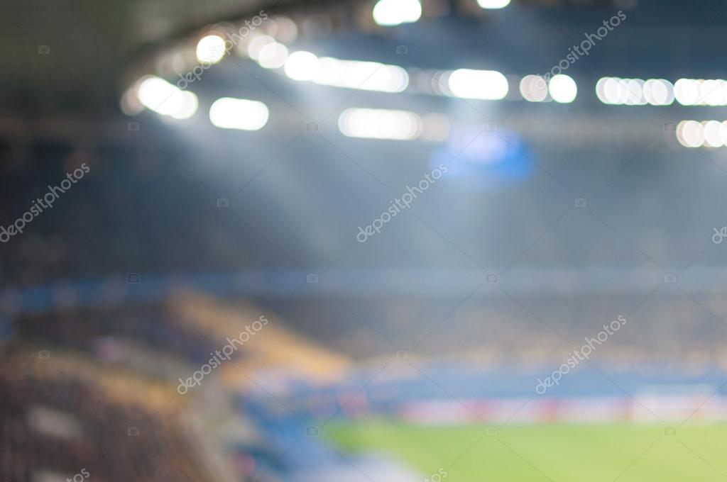 Blurry Crowd Football