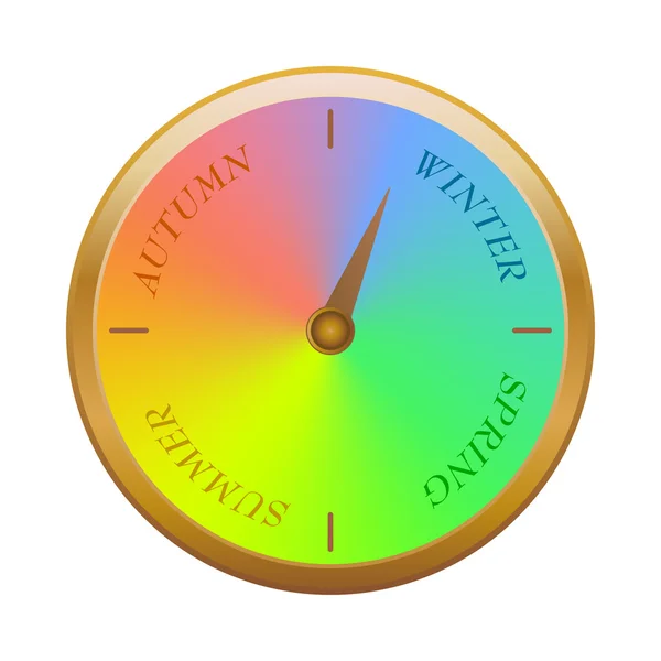 100,000 Four seasons clock Vector Images | Depositphotos