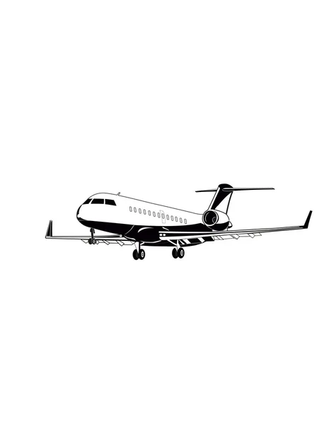 Vector boeing 737 — Stock Vector © mechanik #4728297