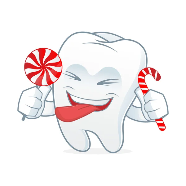 Tooth and candy Vector Art Stock Images | Depositphotos