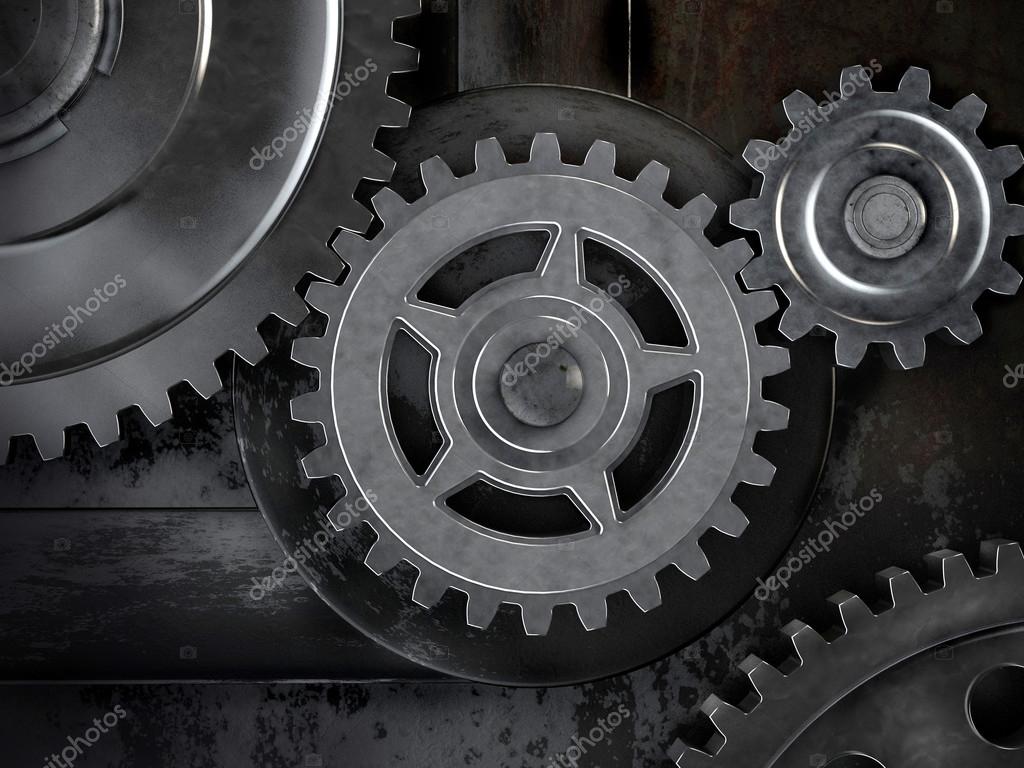 Dark Gears Background
