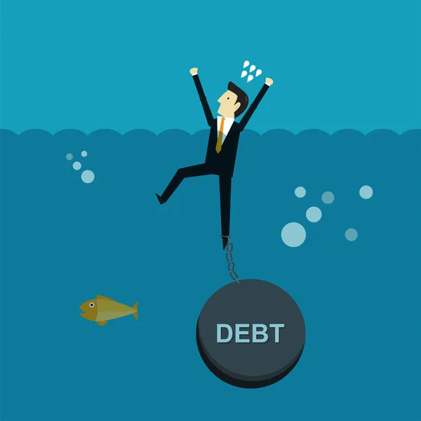 Big debt threatening Stock Vector Image by ©jesadaphorn #33719843 Big debt threatening Stock Vector Image by ©jesadaphorn #33719843