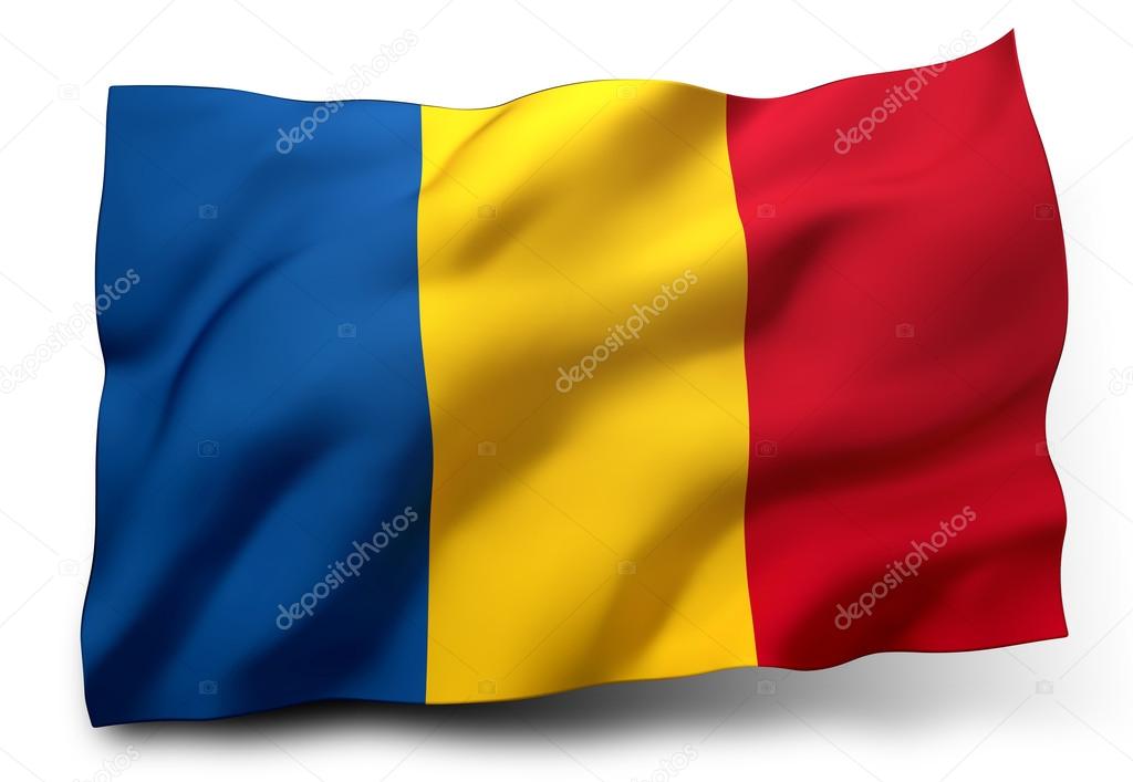 Flag of Chad — Stock Photo © titoOnz #65001141