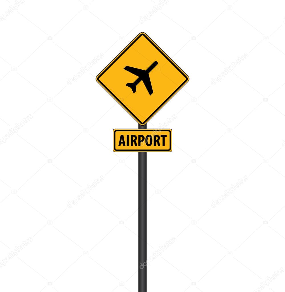 Airport Sign Vector