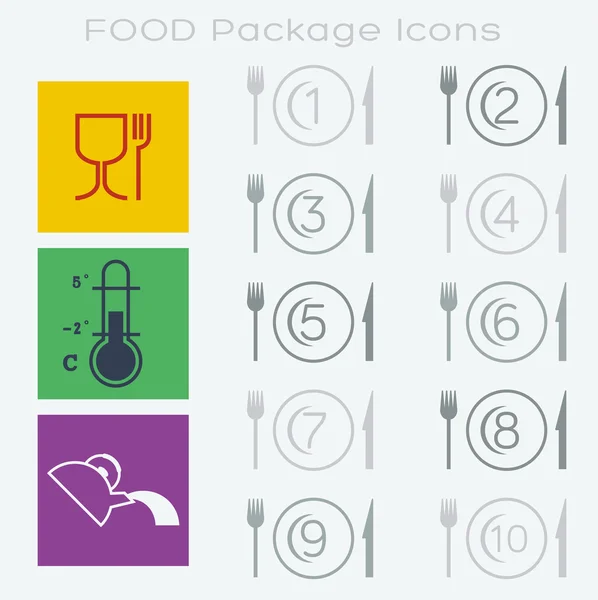 Food packaging icons Vector Images, Royalty-free Food packaging icons ...