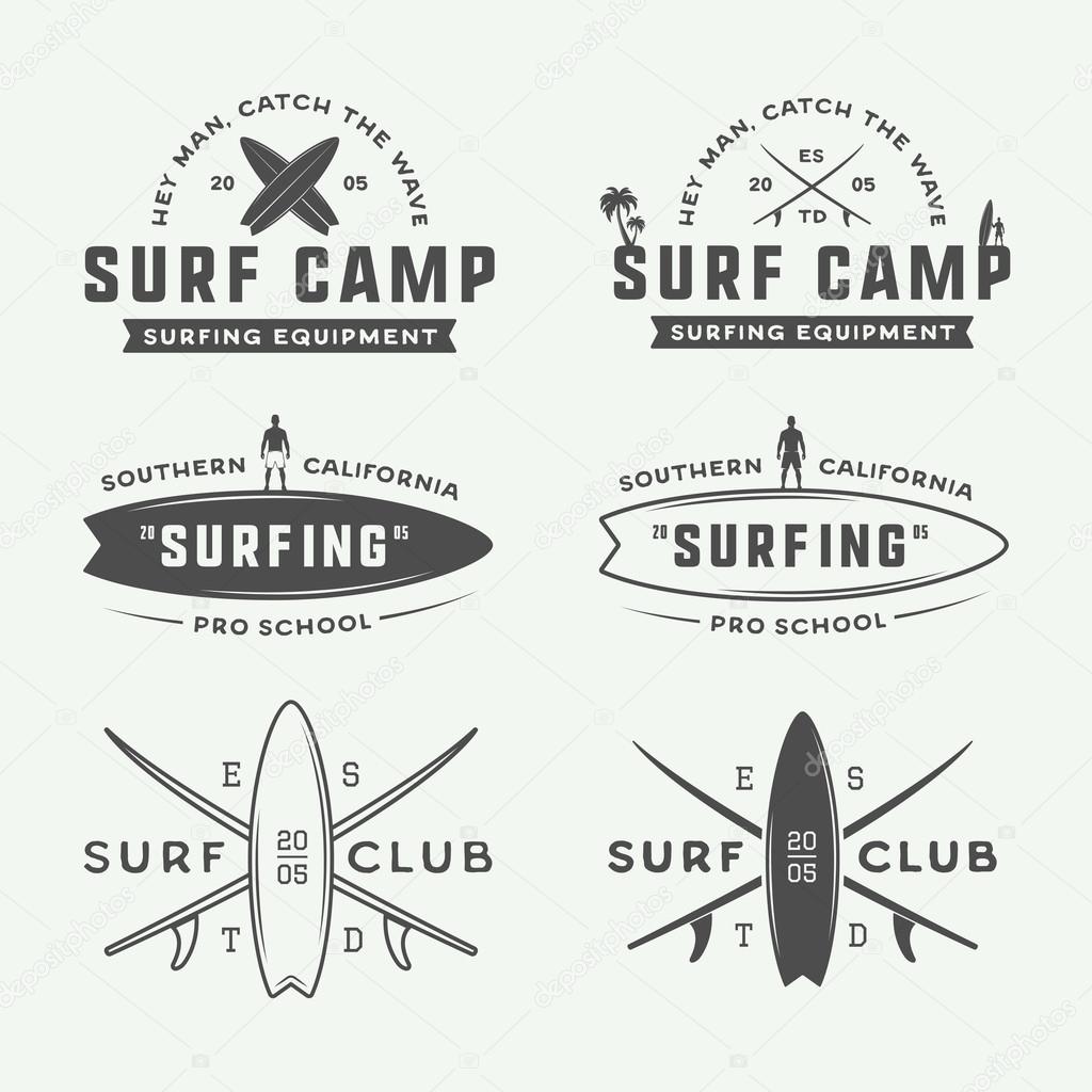 Surfing Logos