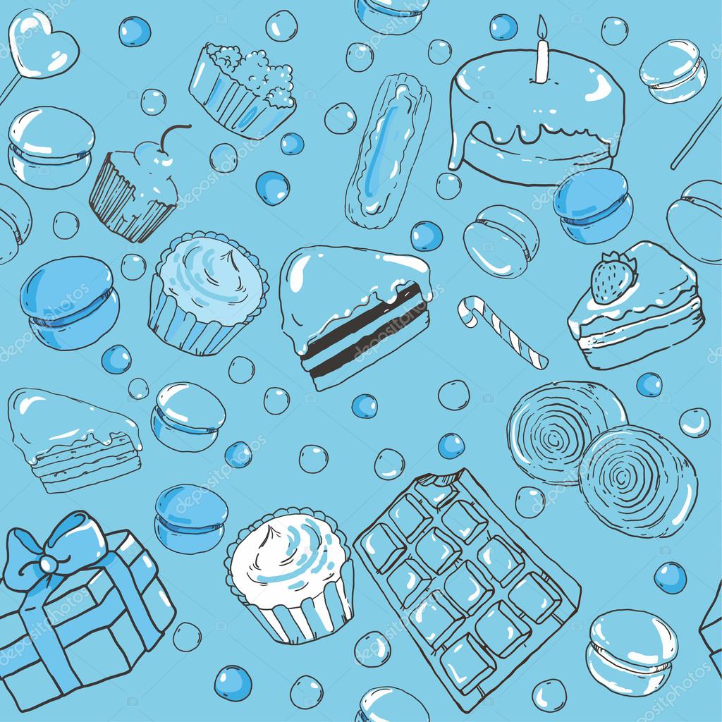 Sweets background Stock Vector Image by ©ty4ina #60652617