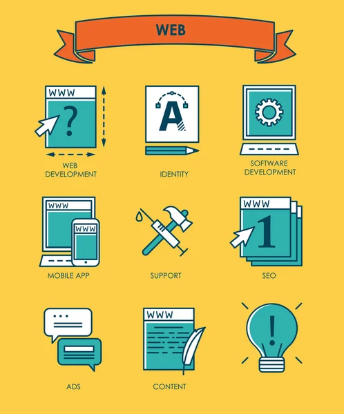 9,523,456 Web development icons Vector Images | Depositphotos