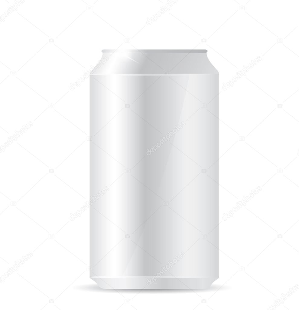 Blank aluminum can Stock Vector Image by ©Sulfoxid #60892715