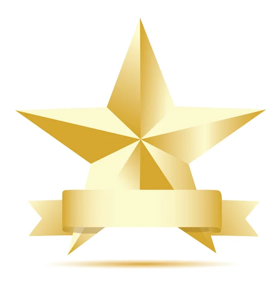 Star label with ribbon Stock Vector Image by ©Sulfoxid #60899495